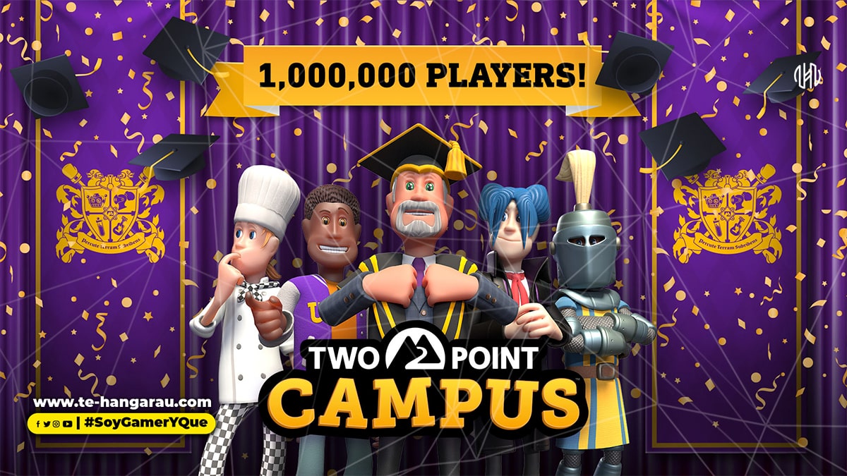 Two Point Campus alcanza un millón de jugadores apenas dos semanas ...