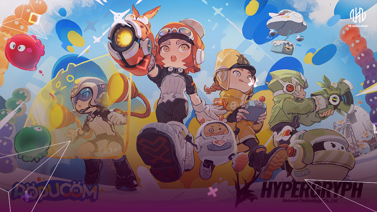 HYPERGRYPH anuncia el nuevo juego cooperativo POPUCOM - te-hangarau