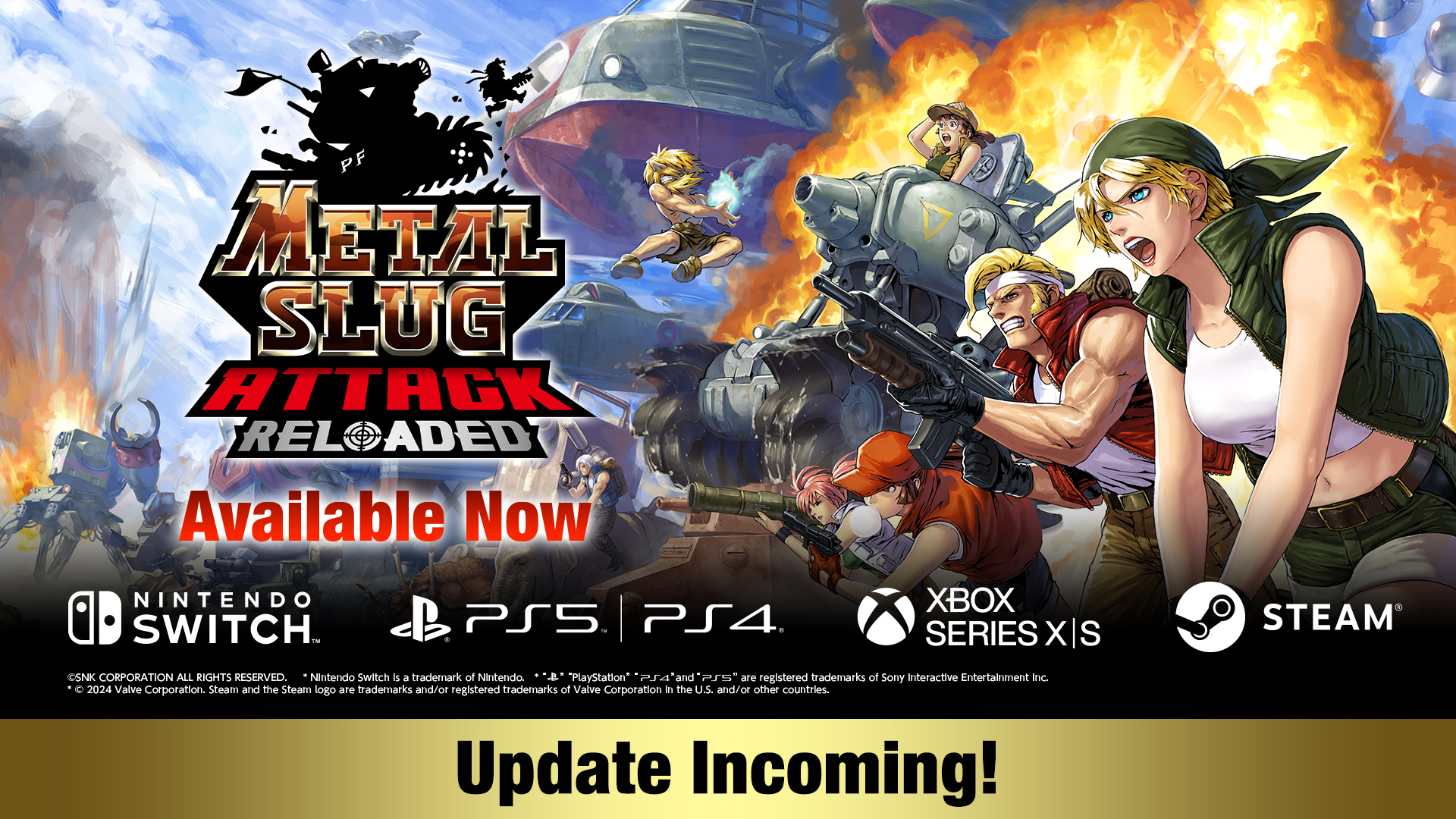 ¡METAL SLUG ATTACK RELOADED, el popular juego de Defensa de Torres ...